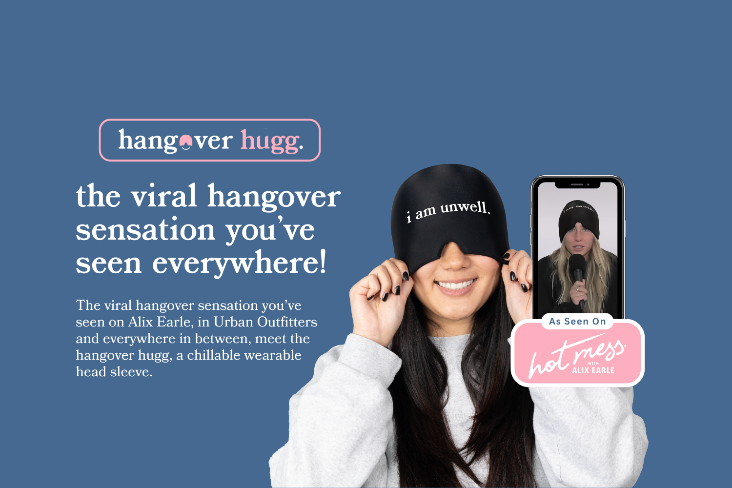 Huggs - Migraine & Headache Relief Hat – huggs