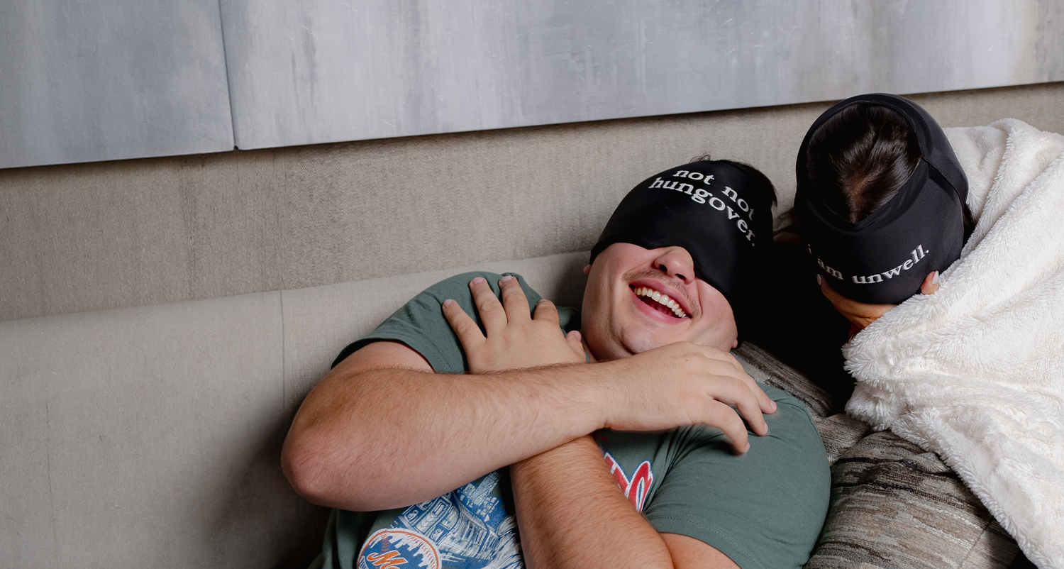 Hangover Hat - Migraine & Headache Relief Hat – huggs